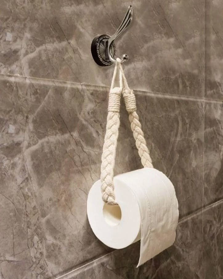 Handmade Macrame Tissue Holder Holder – Modern Decor